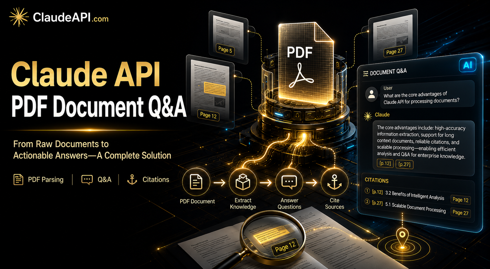 Claude API PDF Document Q&A in Practice: The Complete Guide from Native ...
